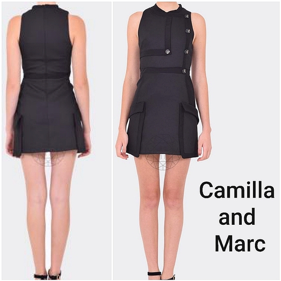 camilla & marc | Dresses | Camilla And Marc Jiro Mini Dress In Black ...